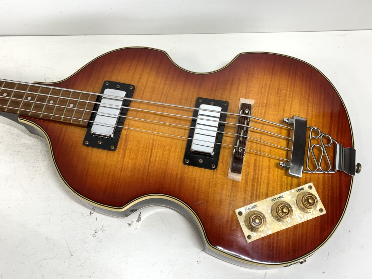 Epiphone エピフォン Viola Bass LH VS＜ソフトケース付き＞2000年製 レフティ 左利き用 ビオラベース バイオリン ...