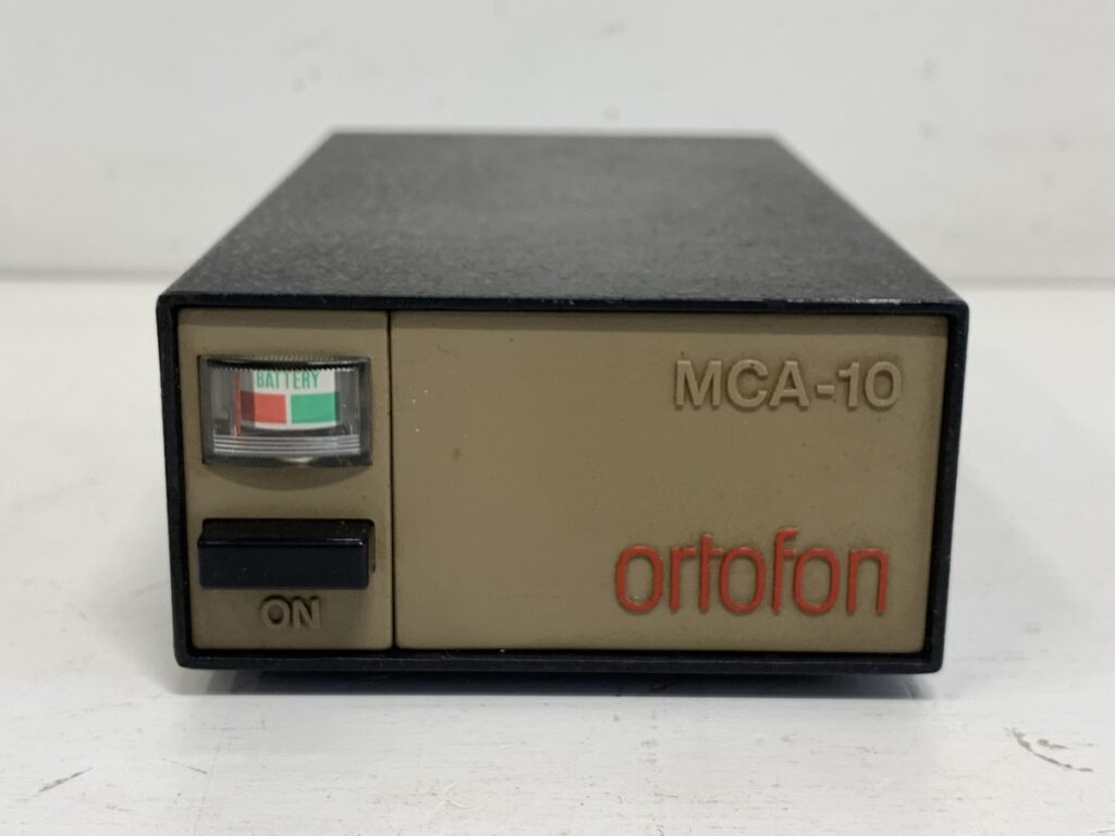 ortofon オルトフォン MCA-10 MCカートリッジ用昇圧トランス ヘッドアンプ バッテリー駆動式 | 出張買取 東京コレクターズ