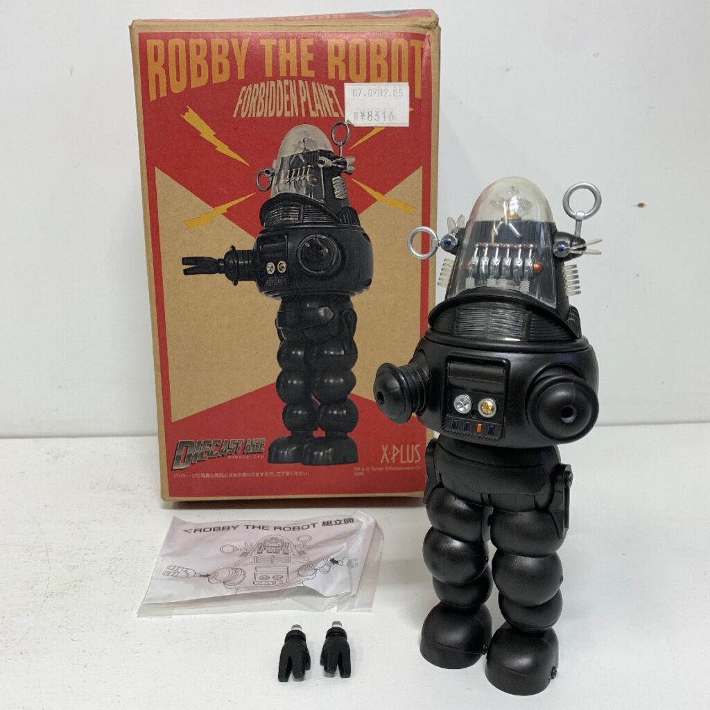 ロビー・ザ・ロボット ダイキャストフィギュア＜元箱付き＞禁断の惑星 ROBBY THE ROBOT エクスプラス X・PLUS ダイキャスト ...