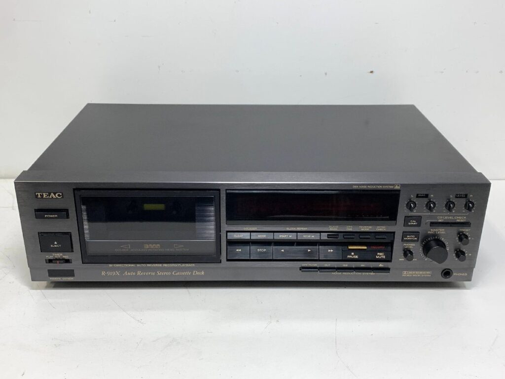 TEAC R-919X ティアック カセットデッキ MADE IN JAPAN | 出張買取 東京コレクターズ