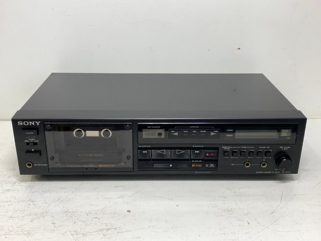 SONY TC-R303 ソニー カセットデッキ MADE IN JAPAN | 出張買取 東京コレクターズ