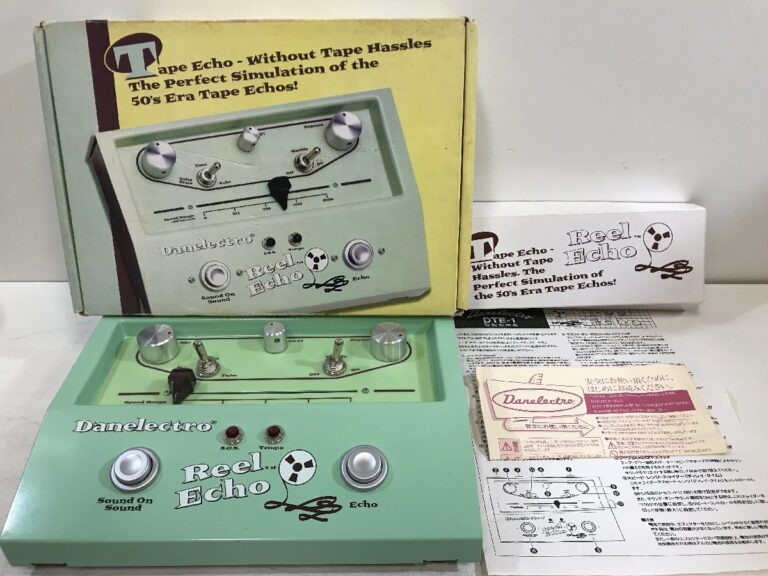 ダンエレクトロ DTE-1 リールエコー ギターエフェクター Danelectro Reel Echo テープエコー 箱・取説付き | 出張 ...