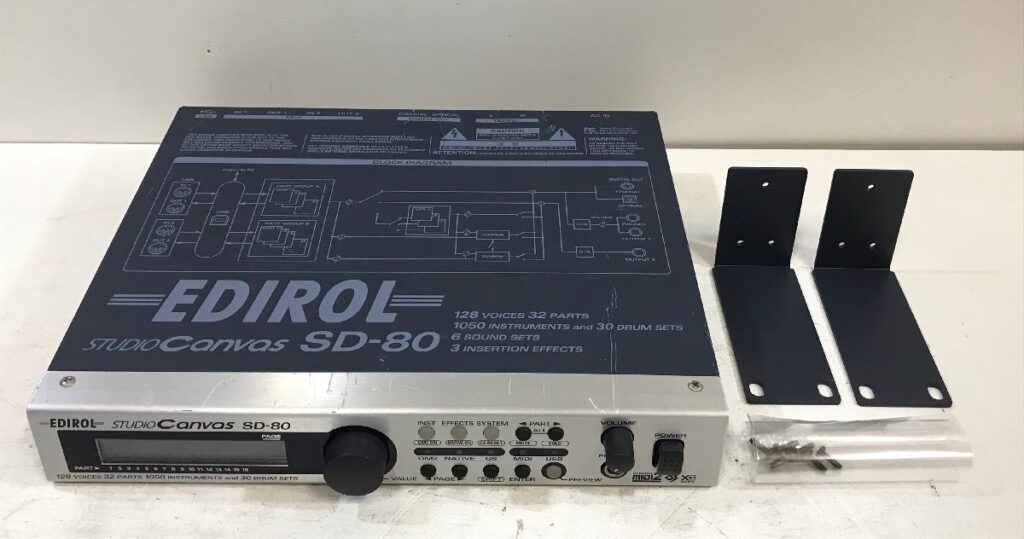 Roland EDIROL STUDIO Canvas SD-80 MIDI音源 音源モジュール | 出張買取 東京コレクターズ