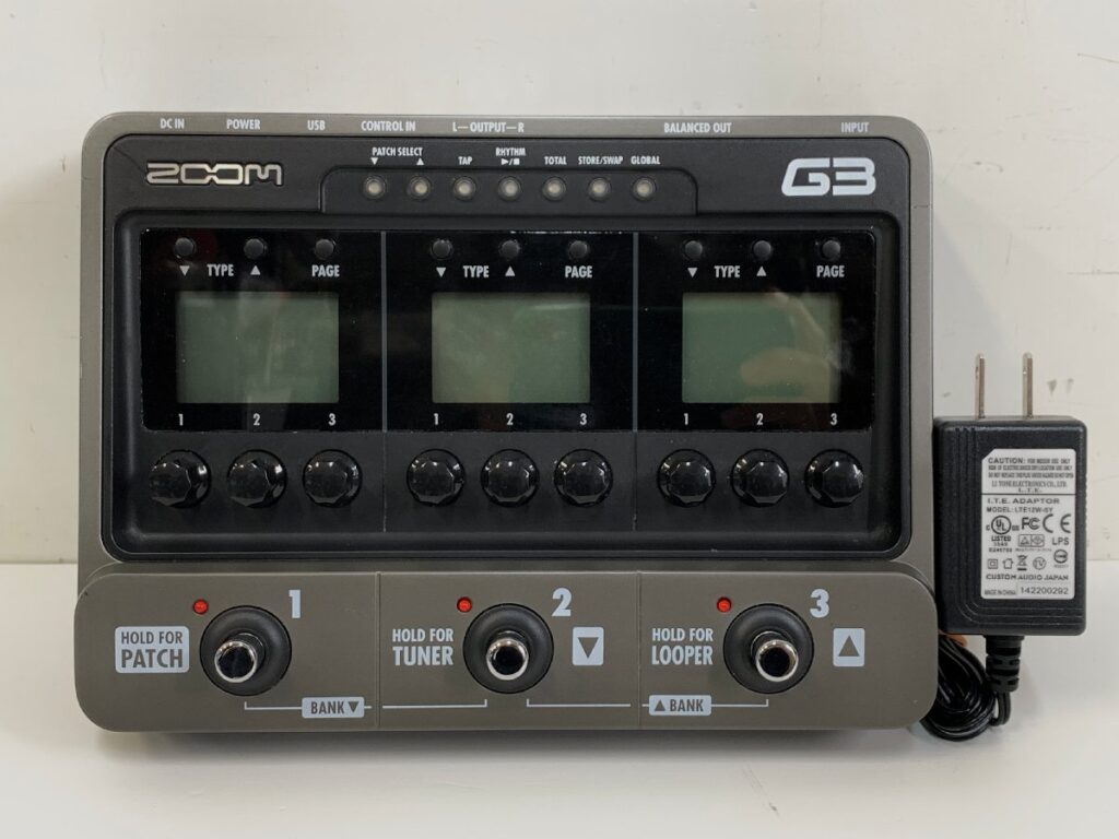 ZOOM G3 ズーム マルチエフェクター アンプシミュレーター | 出張買取 東京コレクターズ