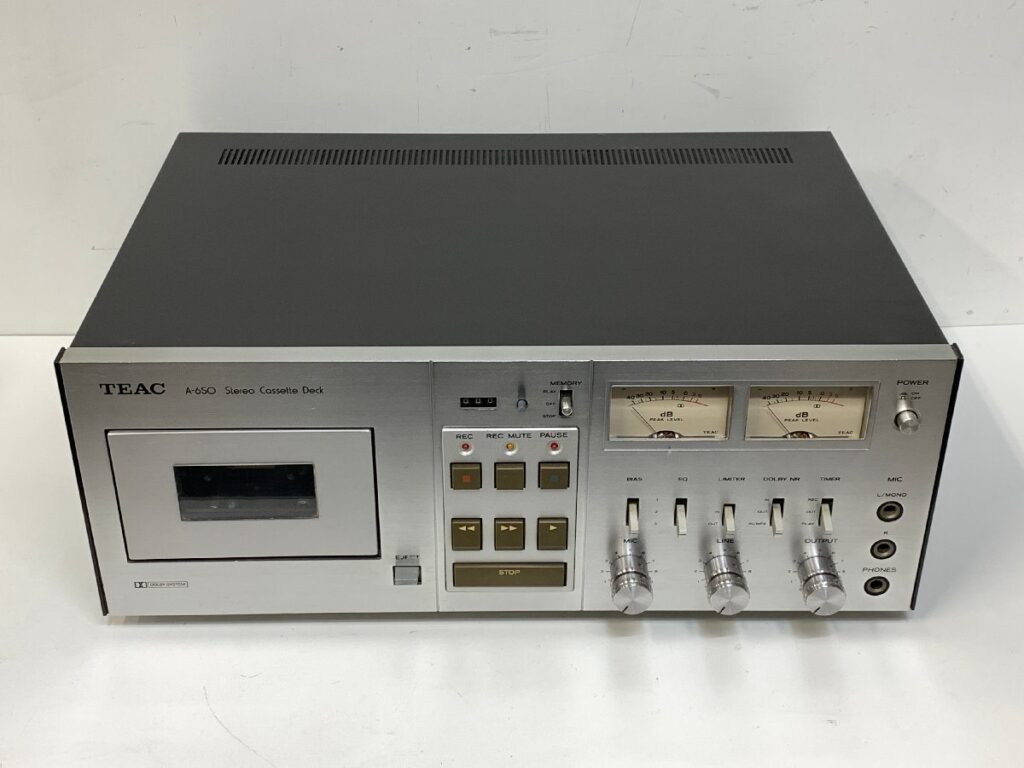 TEAC A-650 ティアック カセットデッキ | 出張買取 東京コレクターズ