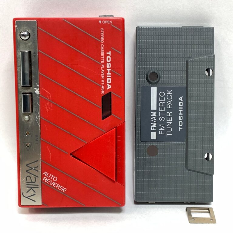 TOSHIBA Walky KT-AS10／RP-AF5 東芝 ステレオカセットプレーヤー AM/FMチューナーパック MADE IN ...