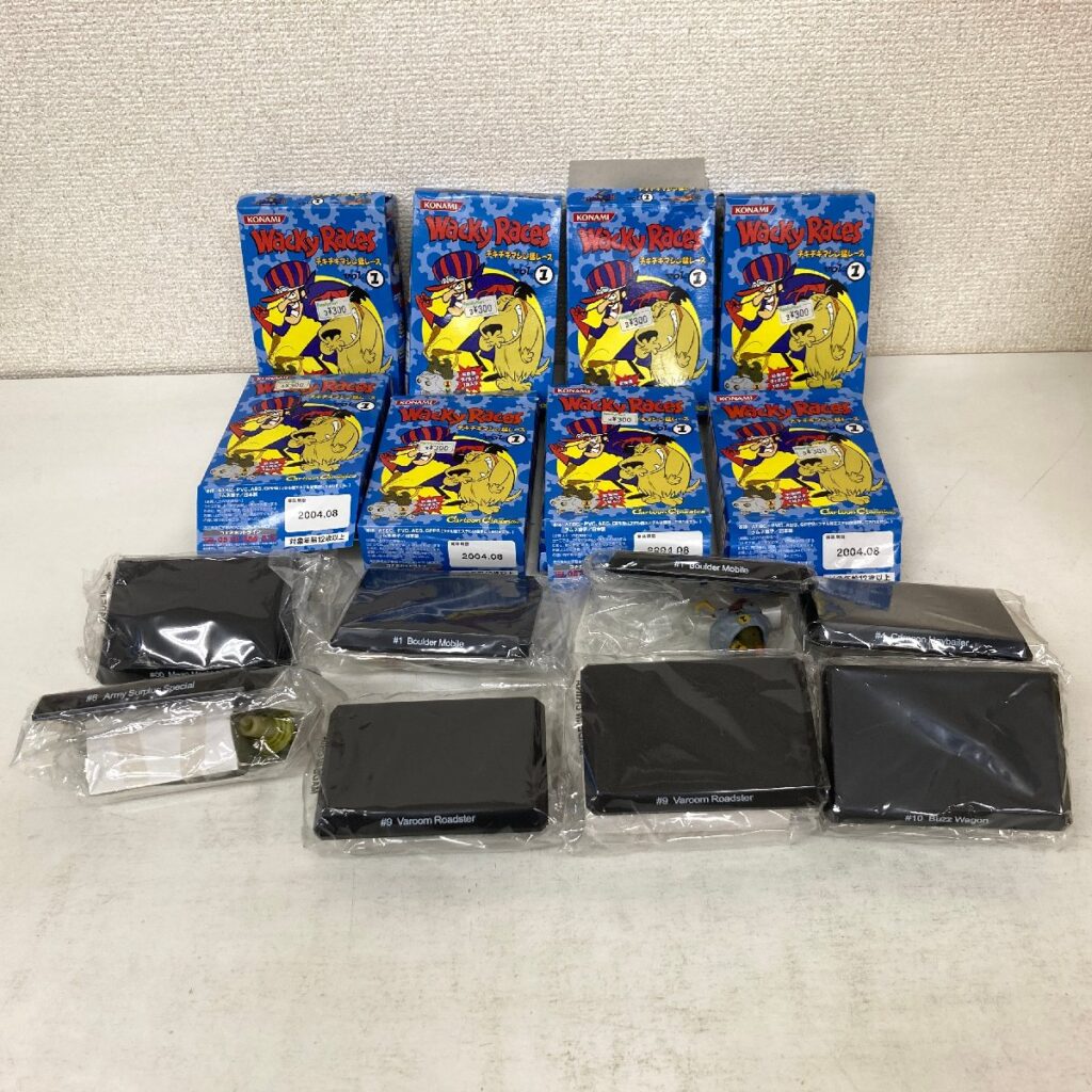 【全6種揃い 10個】 KONAMI Cartoon Classics Wacky Races チキチキマシン猛レース vol.1 コナミ ...